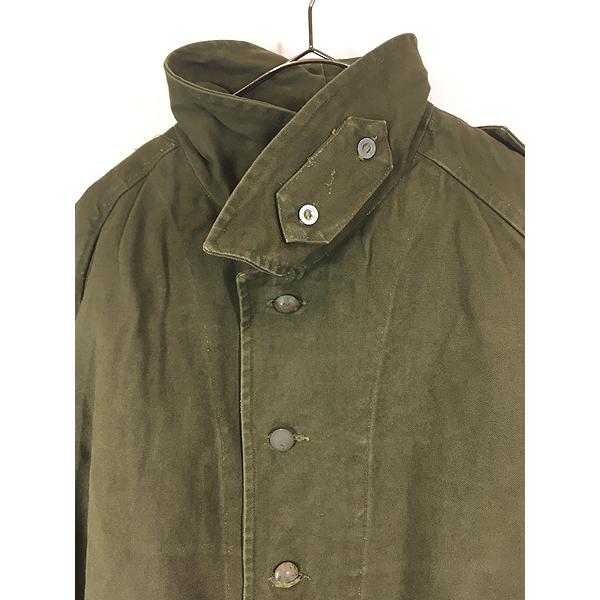 古着 40s フランス軍 M35 ミリタリー コットン キャンバス モーター