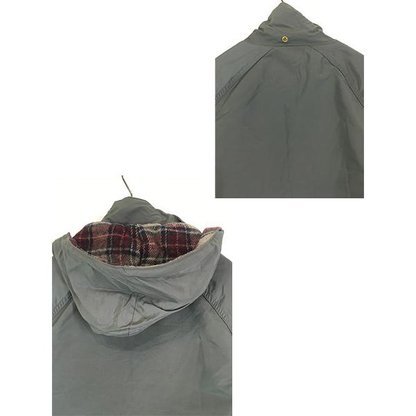 古着 80s USA製 WoolRich チェック ウール ライナー 60/40 クロス 2way