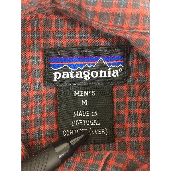 古着 90-00s ポルトガル製 Patagonia マルチ チェック シャツ M 古着 90-00s ポルトガル製 Patagonia マルチ チェック シャツ M