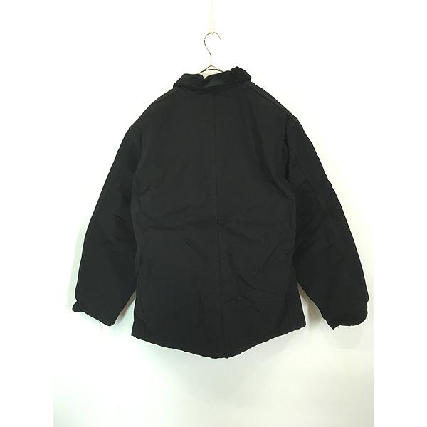 古着 Carhartt オール ブラック ダック パデット トラディショナル
