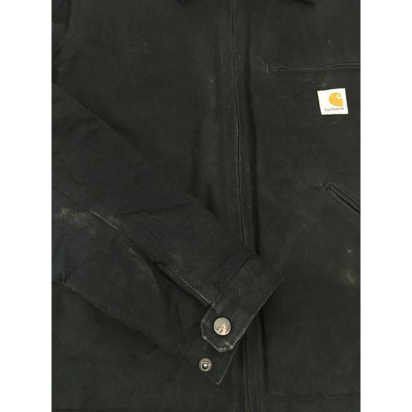 古着 Carhartt 裏地 ストライプ ブランケット ブラック ダック デトロイト ジャケット L位 : 古着屋ドラセナYahoo!ショップ - 通販 - Yahoo!ショッピング