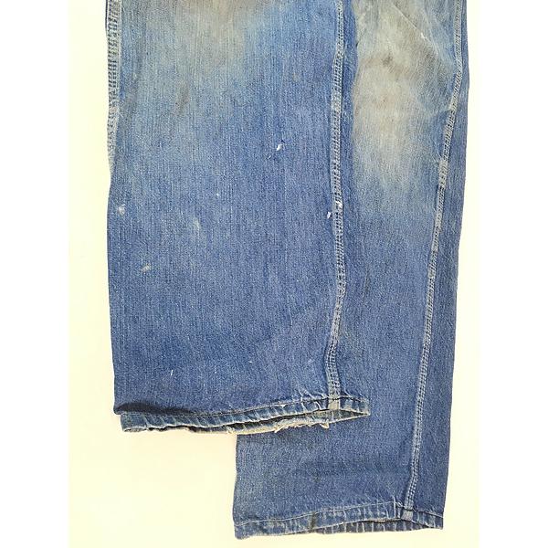 古着 60s USA製 Oshkosh B'gosh 縦落ち インディゴ デニム 古着 60s USA製 Oshkosh B'gosh 縦落ち インディゴ デニム