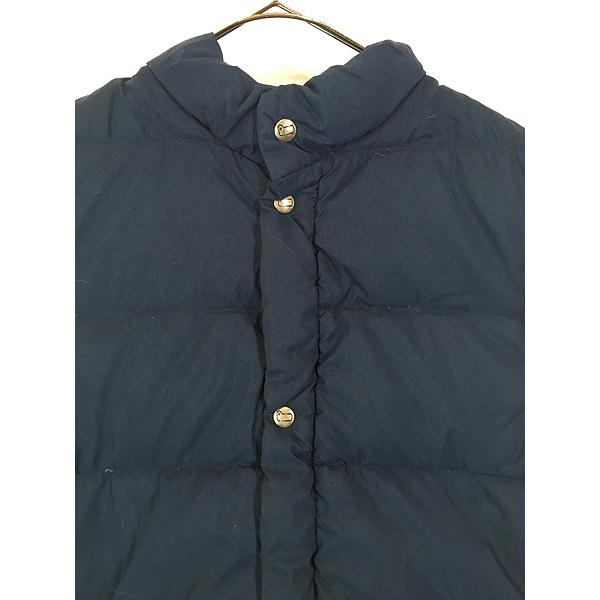 古着 70-80s WoolRich 計量 100% ナイロン シェル ダウン ベスト