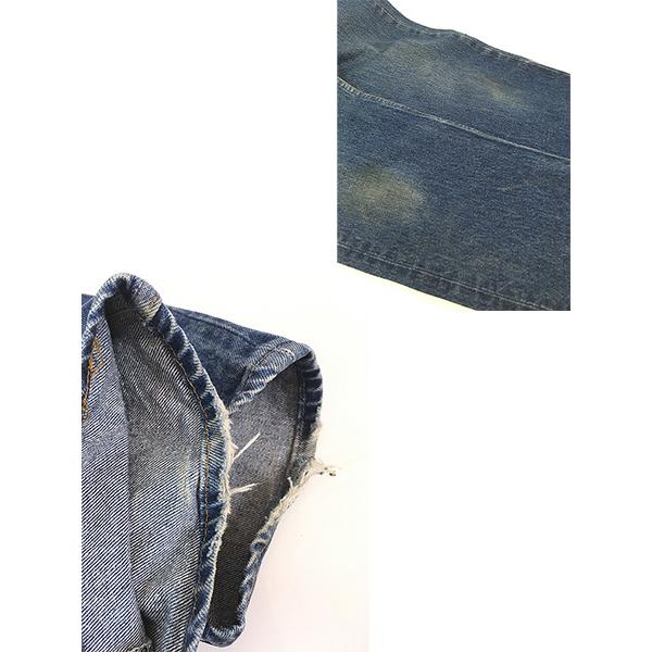 古着 90s USA製 Levi's 501-0115 濃紺 ブルー デニム パンツ ジーンズ