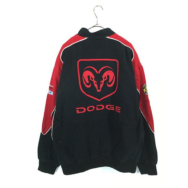 古着 00s NASCAR 「Dodge Motorsports」 企業 刺しゅう 古着 00s NASCAR 「Dodge Motorsports」 企業 刺しゅう