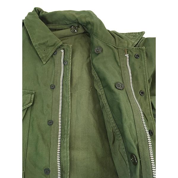 古着 50s 米軍 US ARMY M-51 中期型 ヘビー コットンサテン ミリタリー