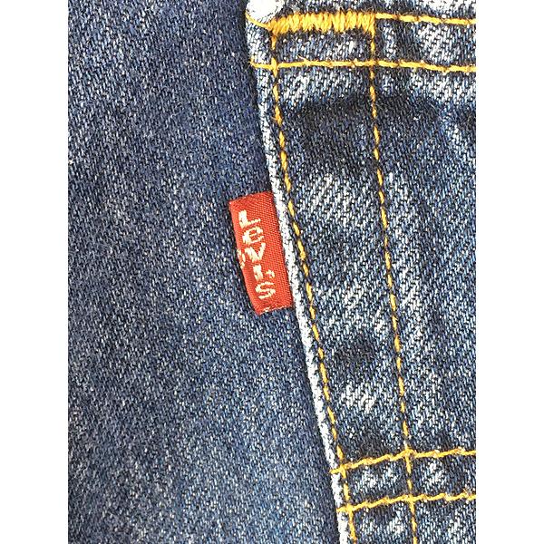 古着 00s USA製 Levi's 505-4886 濃紺 ブルー デニム パンツ ジーンズ