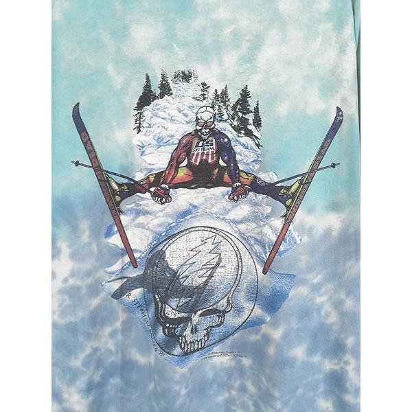 古着 90s USA製 Grateful Dead 「U.S Ski」 スキー スカル デッド