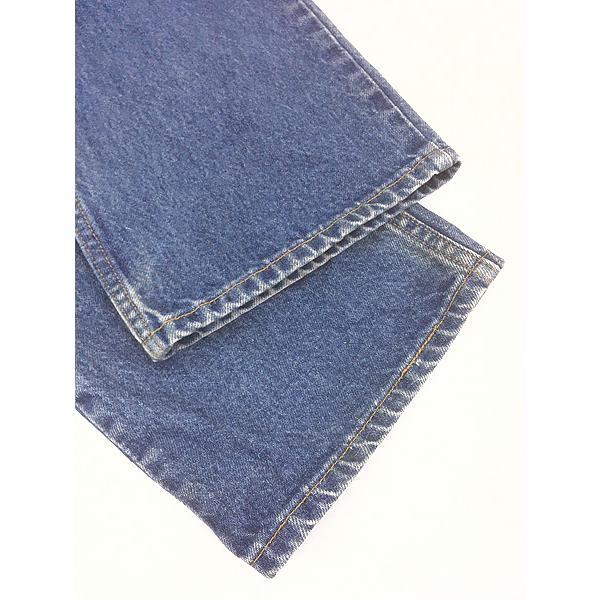 古着 90s USA製 Levi's 517-0215 濃紺 ブルー デニム ブーツカット