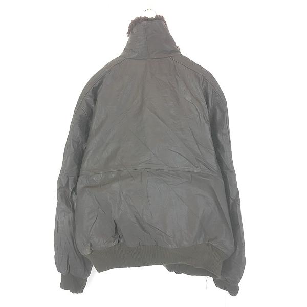 古着 80s Members Only ボア フリース ライナー スタンドカラー レザー