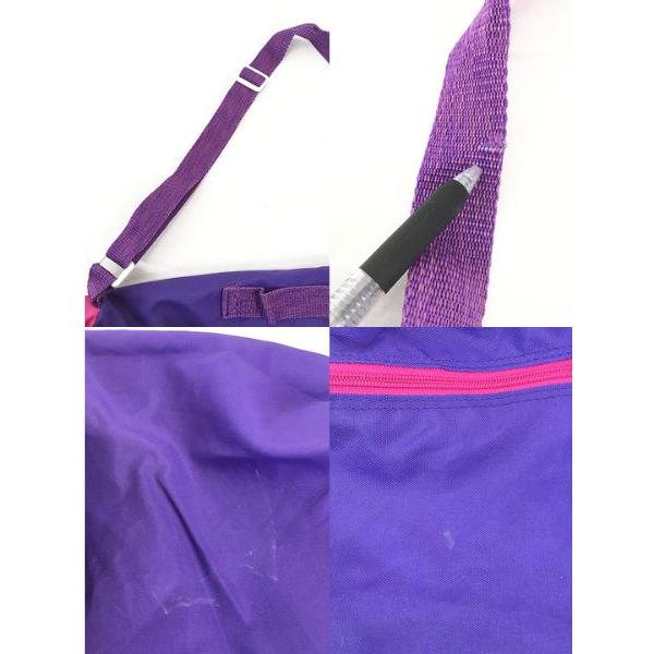 雑貨 古着 80s adidas フェイス デザイン カラフル ナイロン ボストン