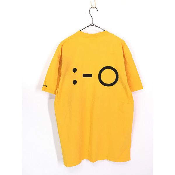 古着 90s USA製 Microsoft 「emoticon」 絵文字 フェイス PC