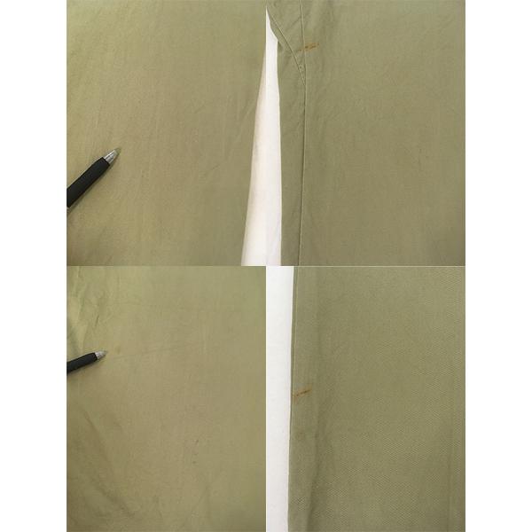 古着 50s Burlington 「Cramerton Army Cloth」 Sanforized スタンプ