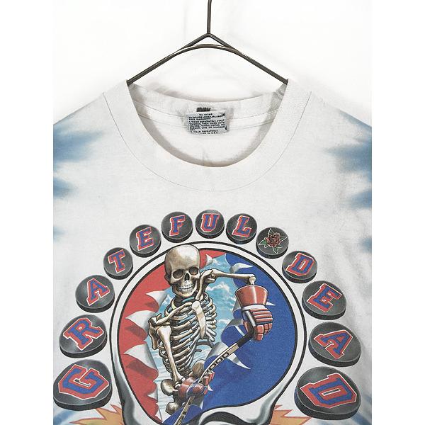 古着 90s USA製 Grateful Dead 「Minglewood」 ホッケー スカル デッド