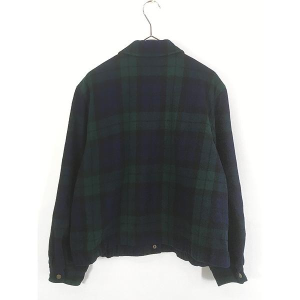 レディース 古着 00s USA製 Pendleton ブラックウォッチ チェック