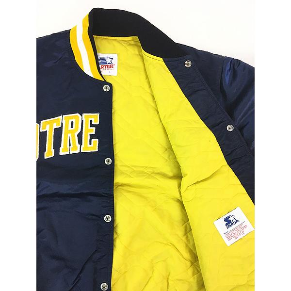 古着 90s USA製 STARTER Notre Dame Fighting Irish カレッジ アメフト