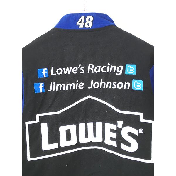 古着 90s JH Design 「LOWE'S」 ロウズ 企業 刺しゅう レーシング ジャケット M : 古着屋ドラセナYahoo!ショップ - 通販 - Yahoo!ショッピング