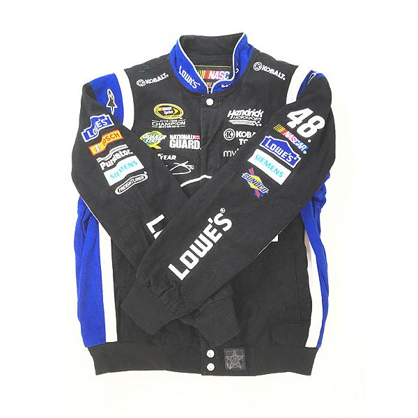 古着 90s JH Design 「LOWE'S」 ロウズ 企業 刺しゅう レーシング ジャケット M : 古着屋ドラセナYahoo!ショップ - 通販 - Yahoo!ショッピング