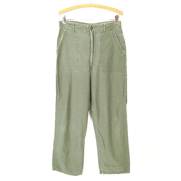 古着 60s 米軍 US ARMY Type1 100%コットンサテン ミリタリー ベイカー