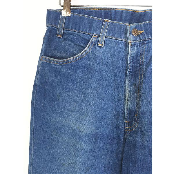 古着 90s USA製 Levi's 541-4615 ブルー ストレッチ デニム パンツ