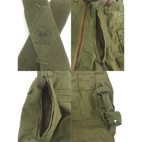 古着 40s 米軍 USAAF Type A-11 ミリタリー アルパカ ライナー 防寒