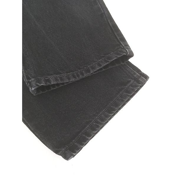 古着 00s Levi's 505-0260 サルファ スーパー ブラック デニム パンツ