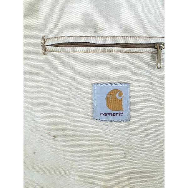 古着 80-90s Carhartt 裏地 ストライプ ブランケット フェード