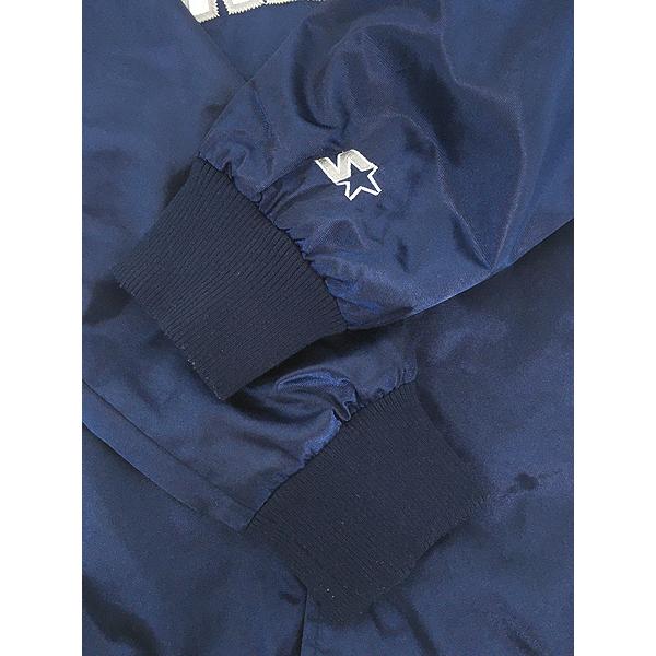 古着 90s- STARTER MLB NY Yankees ヤンキース パデッド 光沢 サテン