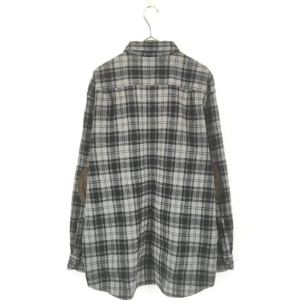 古着 00s Pendleton 「Trail Shirt」 ブラック × グレー バッファロー