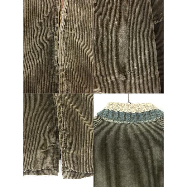 古着 60s Penney's ニット襟 ボア ライナー 太畝 コーデュロイ
