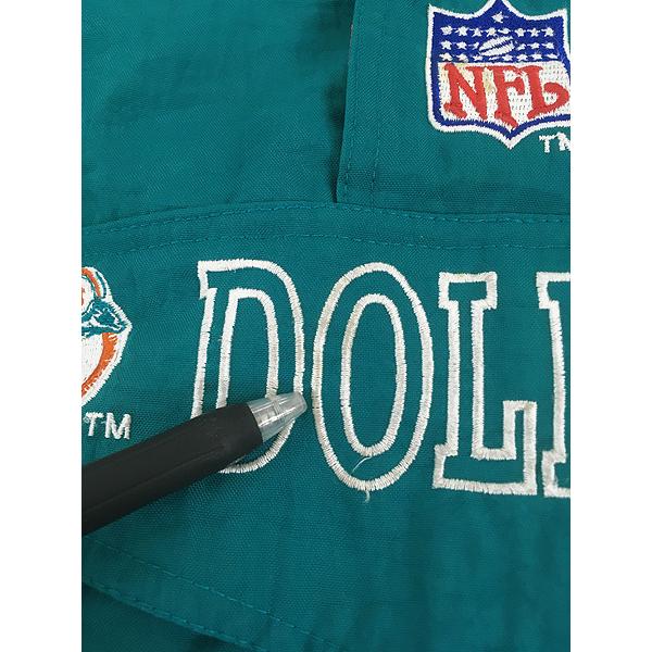 古着 90s STARTER NFL Miami Dolphins ドルフィンズ プルオーバー