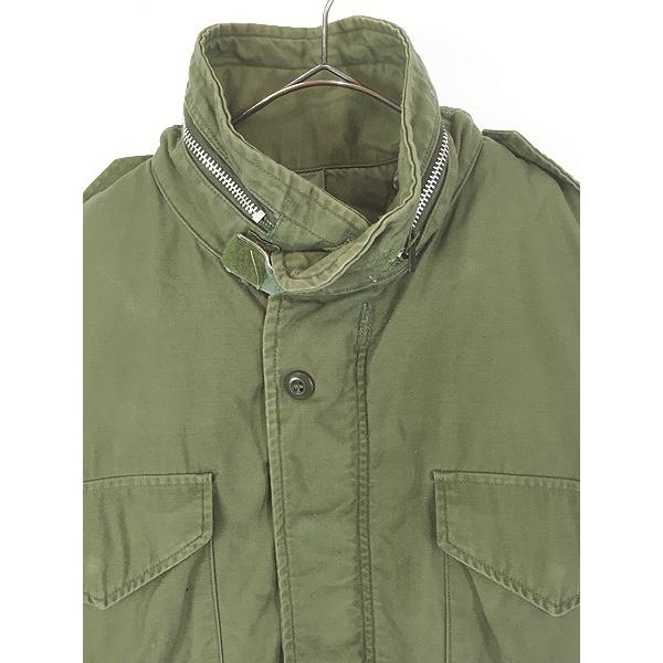 古着 60-70s 米軍 US M-65 2nd アルミジップ ミリタリー フィールド