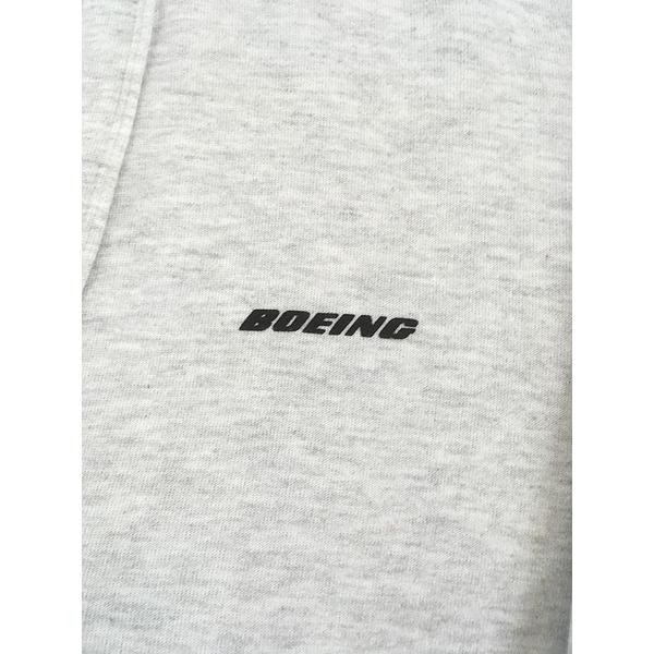 古着 80s USA製 Jerzees 「BOEING」 飛行機 企業 パチポケ オールド