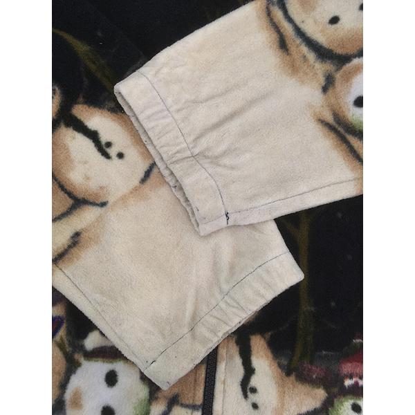 古着 90s BLAIR 雪だるま スノーマン フリース ジャケット XL : 古着屋