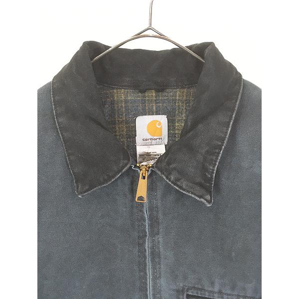 古着 00s USA製 Carhartt 裏地 チェック ブランケット レアカラー PTL
