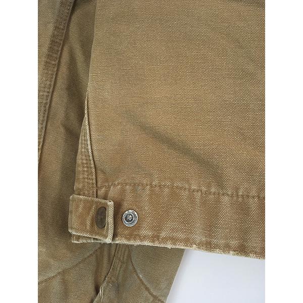 古着 00s Carhartt 裏地 チェック ブランケット CML キャメル ダック