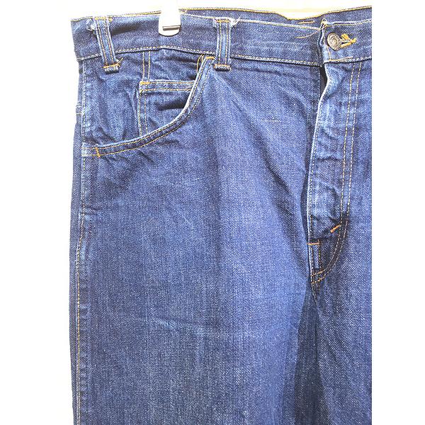 古着 60s Levi's 606 「Big E」 濃紺 インディゴ デニム スキニー