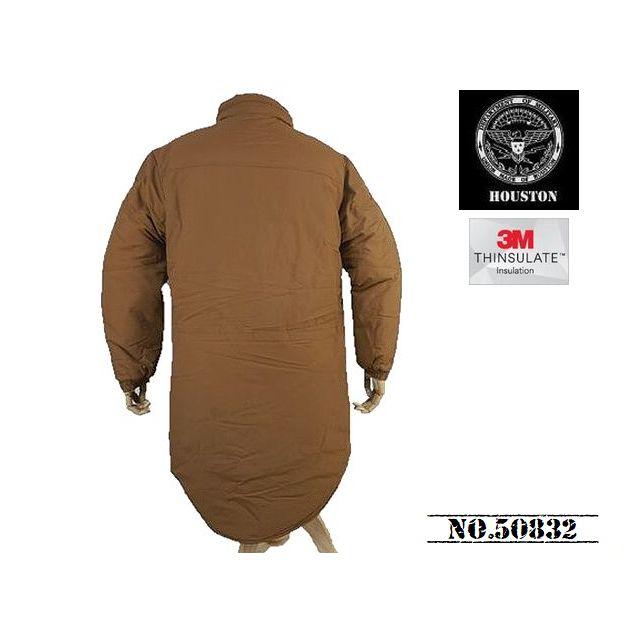 HOUSTON 【送料無料 32%OFF】HOUSTON ヒューストン 米軍PCU シンサレート モンスターパーカー TIGHT NO.50832 COYOTE US_S(M〜L相当 ...