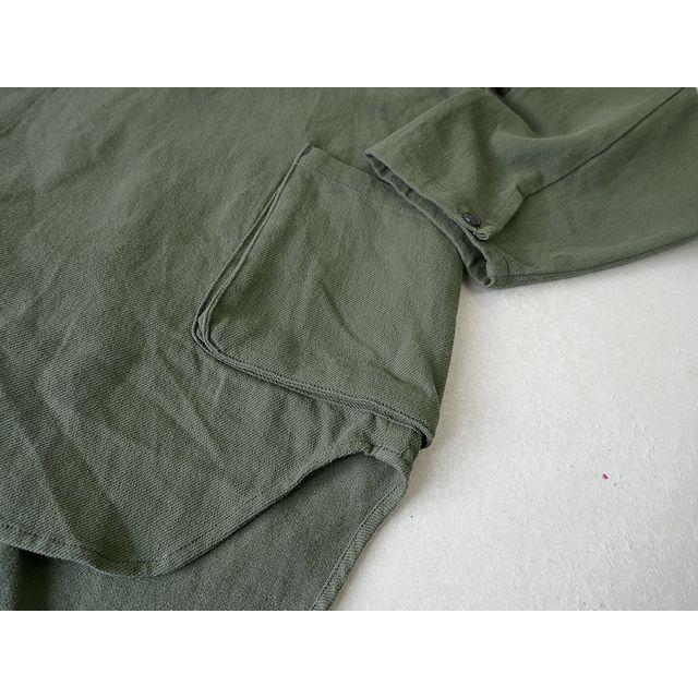 HOUSTON 【送料無料 41%OFF】HOUSTON ヒューストン コットンリネン ワイドシャツジャケット NO.51369 OLIVE ...