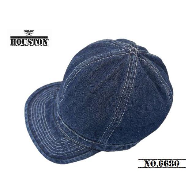 HOUSTON 【送料無料 29%OFF】HOUSTON ヒューストン DENIM ARMY CAP ・ デニムアーミーキャップ NO.6680 INDIGO : DRAGON AGENT ...