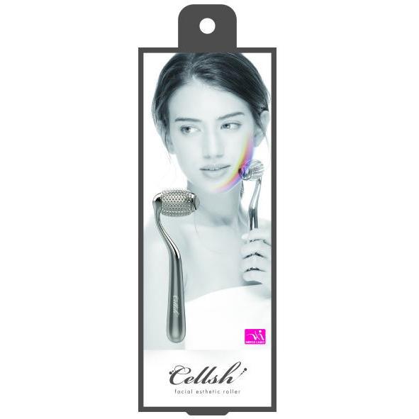 【即納】Cellsh フェイシャルエステローラー サンファミリー 刺さない鍼 セルシュ 美容鍼 フェイス 頭皮 デコルテ 首筋 スカルプ おうちエステ 指圧 ゴロゴロ :SF0002 ...