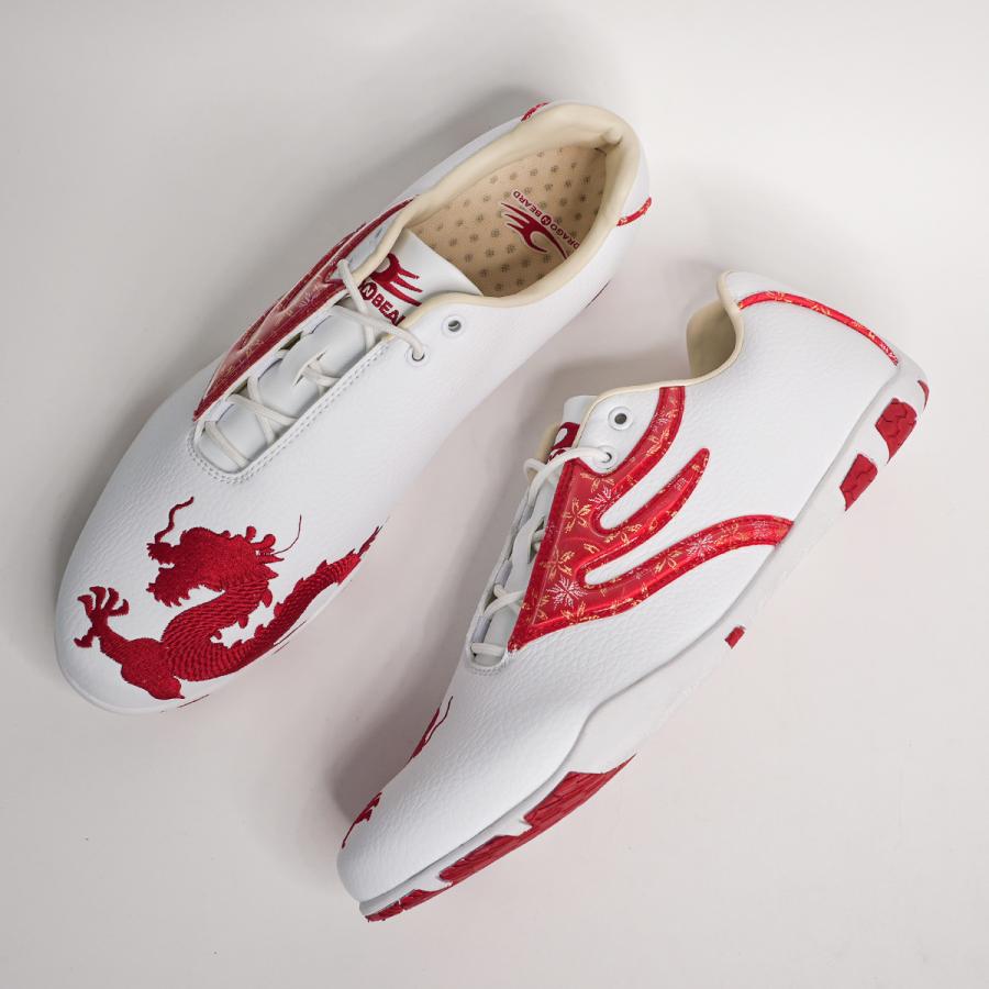 DRAGON BEARD ドラゴンベアード 公式 DB 3902sy WHT/RED NEW ファッション スニーカー メンズファッション ストリート オールシーズン 薄底 オリジナル ...