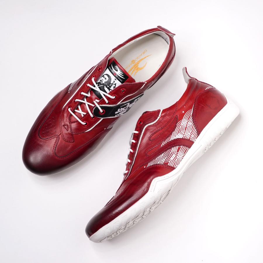 DRAGON BEARD ドラゴンベアード 公式 DB CLASSIC 70龍馬 AKANE 限定 坂本龍馬 焦し加工 レザー シューズ ハンドメイド ファッション カジュアル メンズ ...