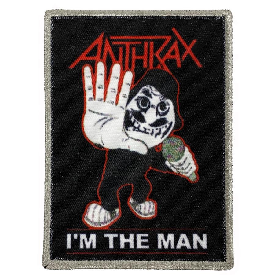 アンスラックス・ANTHRAX・I'M THE MAN・ワッペン・パッチ・オフィシャル パッチ : DRAGTRAIN - 通販 ...