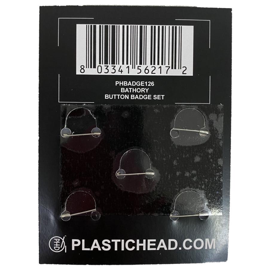 バソリー・BATHORY・BUTTON BADGE SET・缶バッジセット(5個入り)オフィシャル : DRAGTRAIN - 通販 - Yahoo!ショッピング