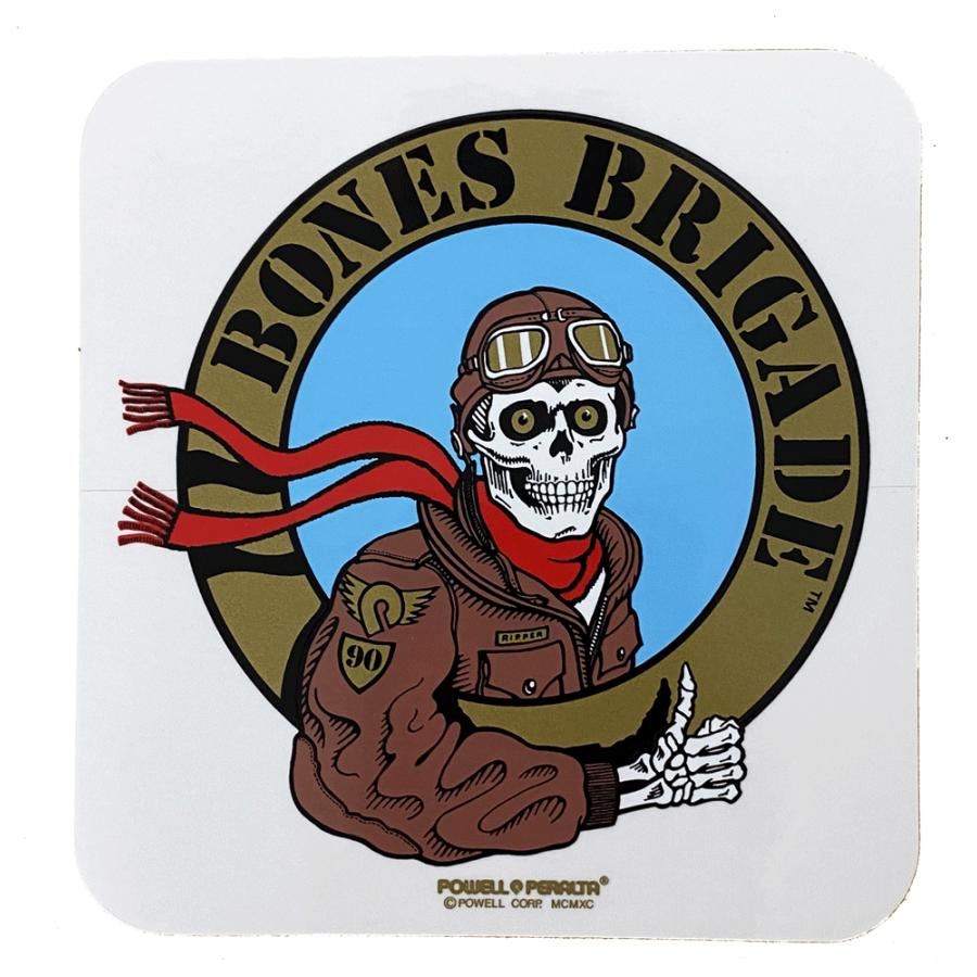 POWELL PERALTA・パウエル・ペラルタ・BONES BRIGADE・ボーンズブリゲード・RIPPER PILOT・ステッカー : DRAGTRAIN - 通販 - Yahoo!ショッピング