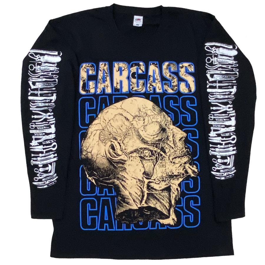 カーカス・CARCASS・NECRO HEAD・UK版・ロングスリーブ・長袖・Tシャツ・メタルTシャツ : DRAGTRAIN - 通販 ...