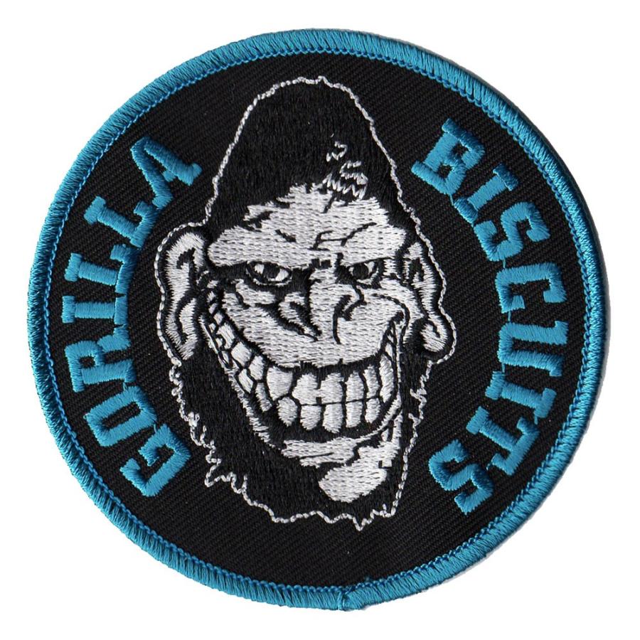 ゴリラ ビスケッツ・GORILLA BISCUITS・GORILLA FACE・BLUE・刺繍パッチ・ワッペン : DRAGTRAIN - 通販 - Yahoo!ショッピング