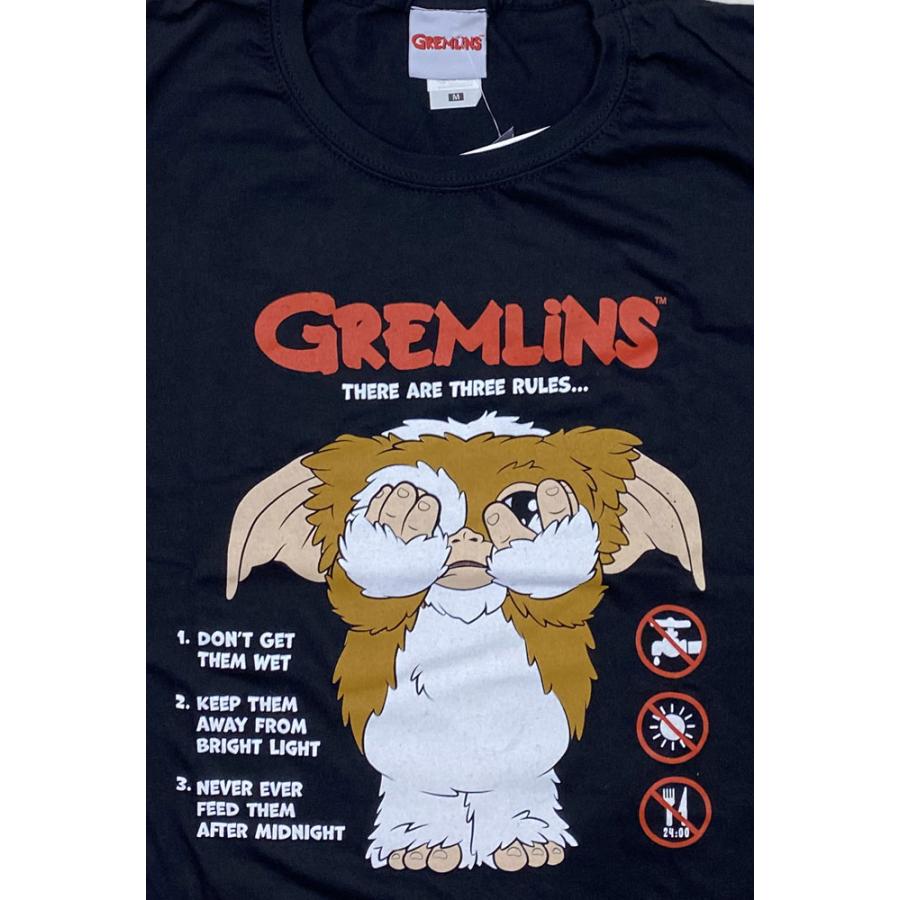 GREMLINS・グレムリン・THE RULES・Tシャツ・S-XXLサイズ・大きいサイズ・ 映画Tシャツ ・オフィシャルTシャツ ...