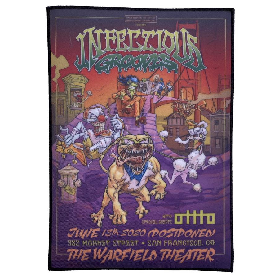 INFECTIOUS GROOVES・インフェクシャスグルーヴス・バックパッチ・ビッグパッチ・ワッペン : infe-p-big ...